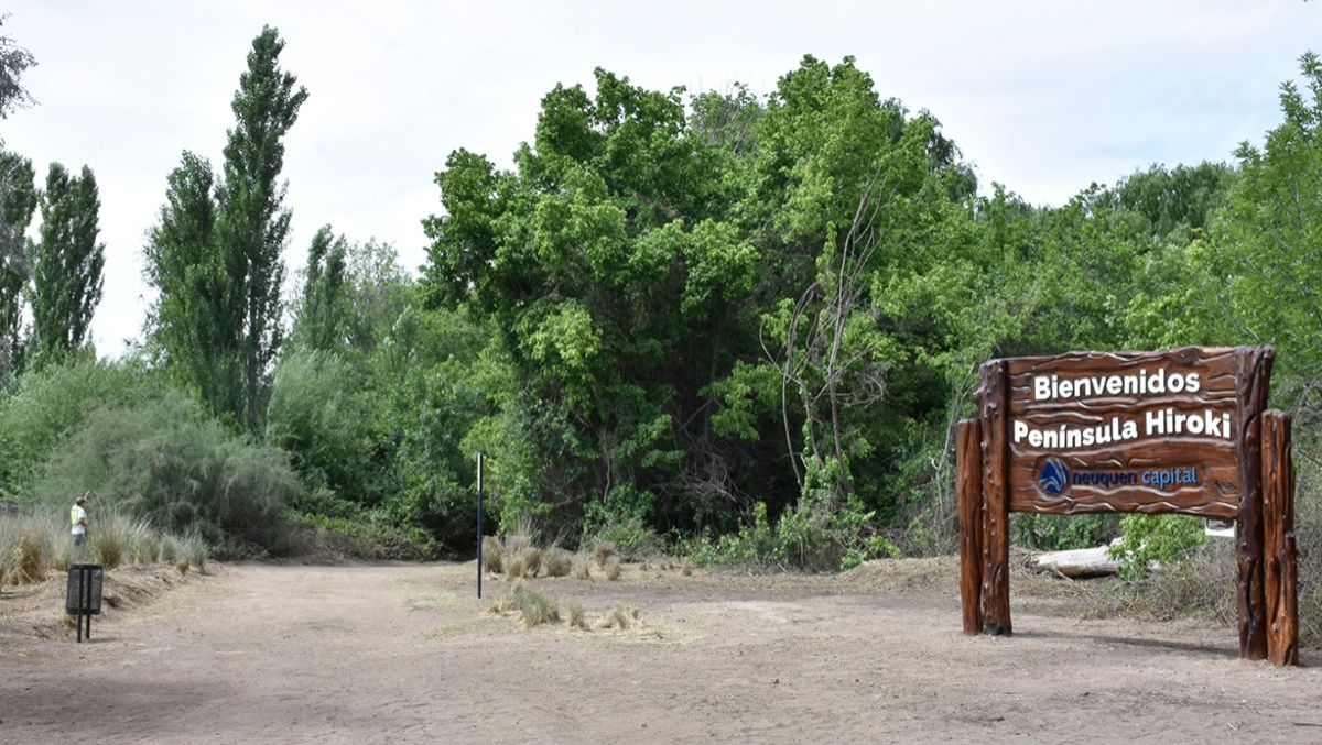 Quedó inaugurado el portal de acceso a la Península Hiroki | Neuquén Al Instante | Periodismo ...